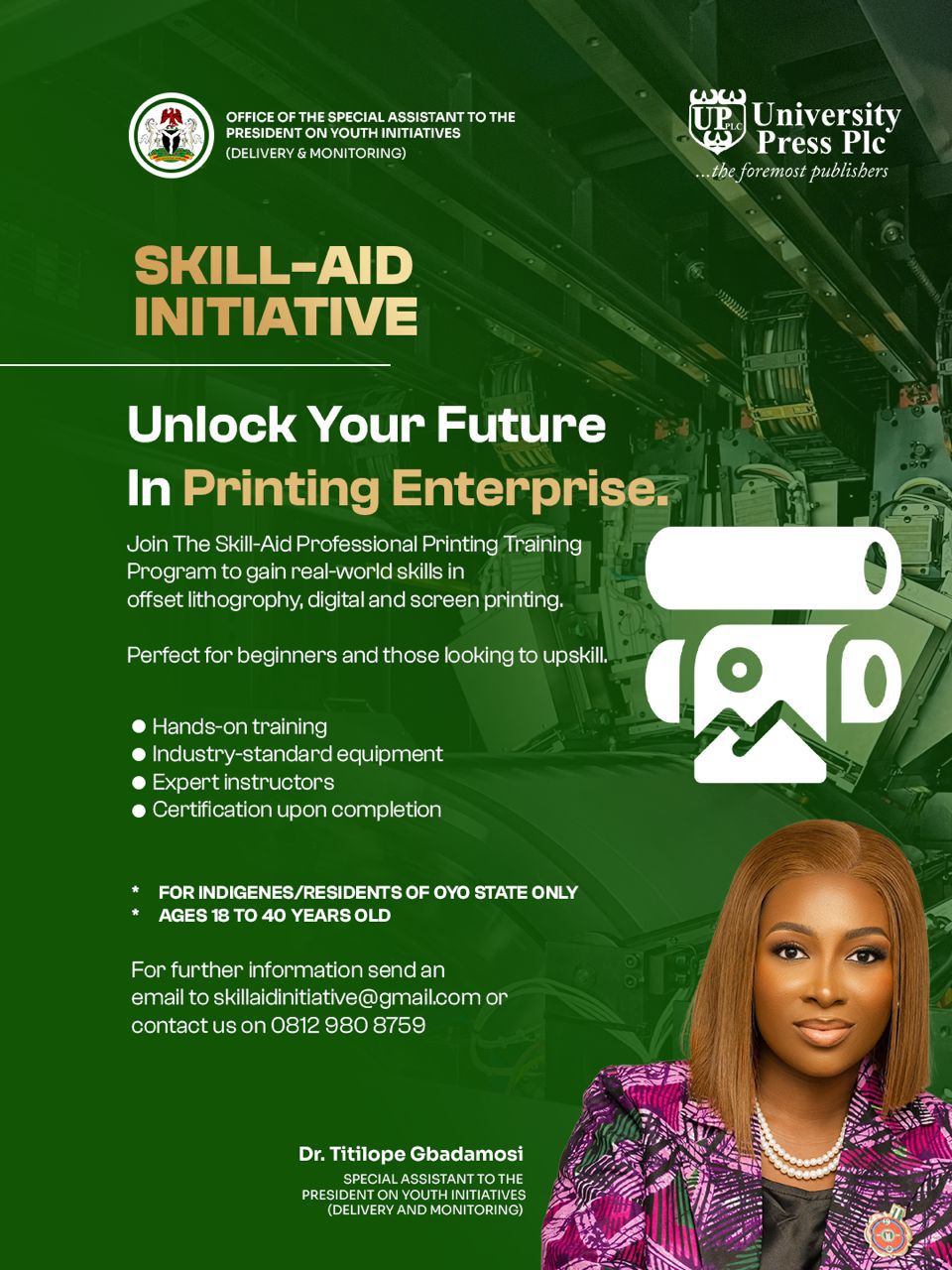 Empowering Oyo Youths Through Printing & Publishing Skills – Youth ...